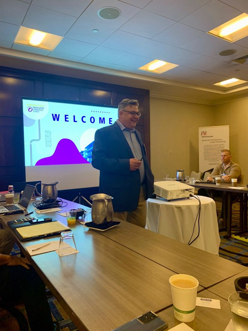 Senior Vice Preside of Safety, Ron Bourque, presenting.